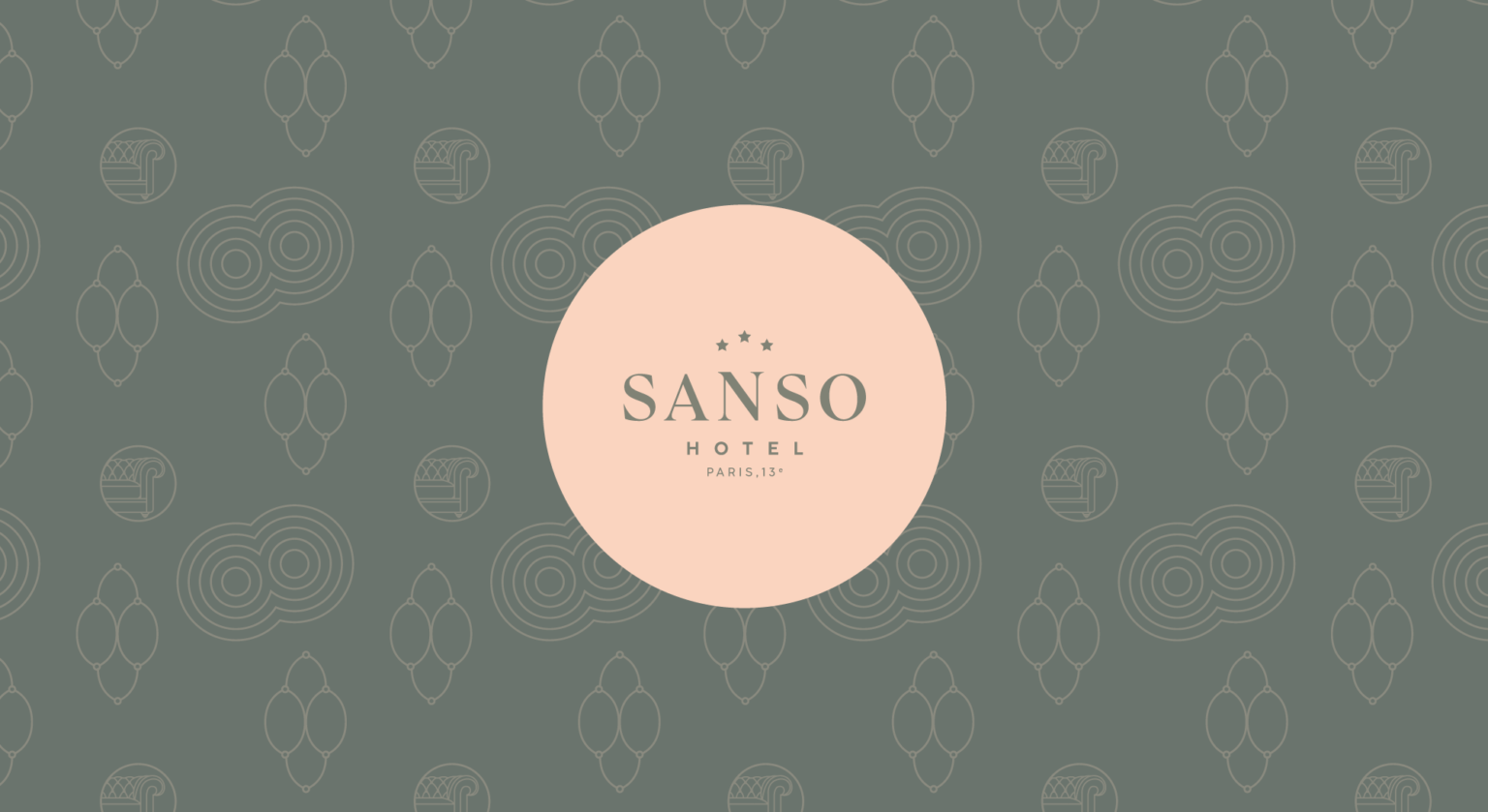 Sanso Hotel, naming and branding - Judi DESIGN