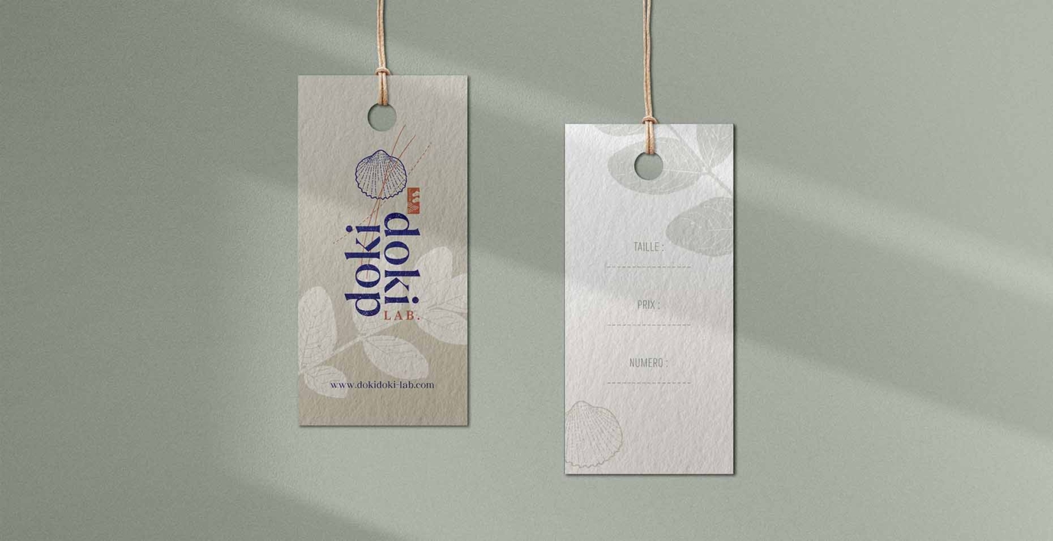 doki doki lab. branding - Judi DESIGN